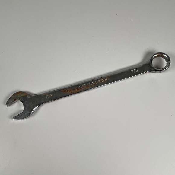 Pittsburgh | Other | Pittsburgh 78 Inch Combination Wrench Chrome ...